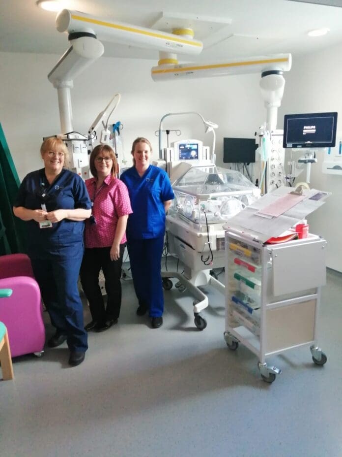 Charitable donations fund a new incubator for the Special Care Baby ...